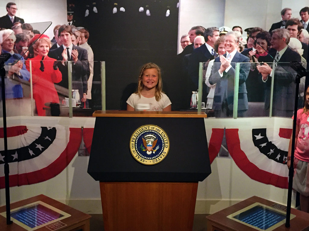 Visiting the Reagan Presidential Library