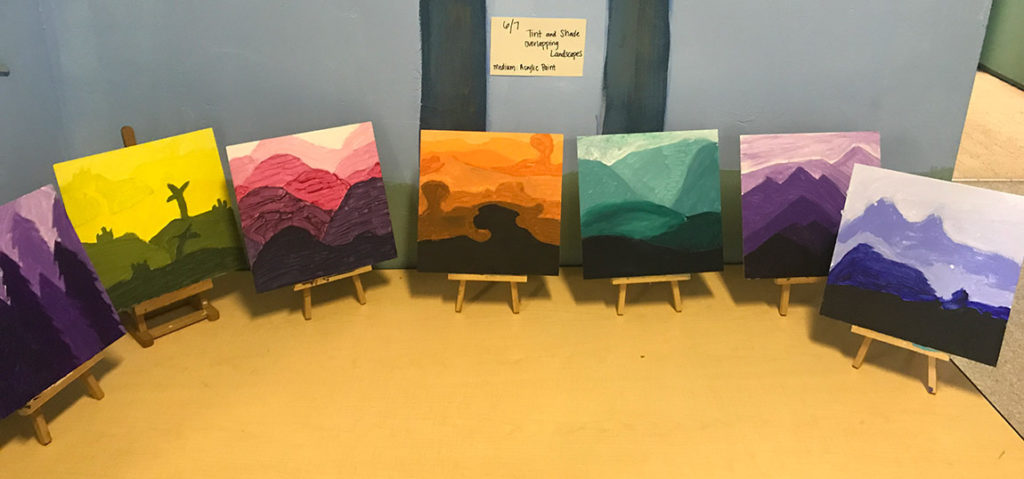 6th and 7th Grade Explorations in Art