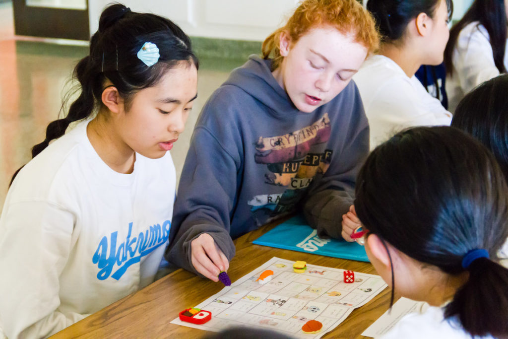 Yakumo Academy Junior High School Visits Garden Street Academy